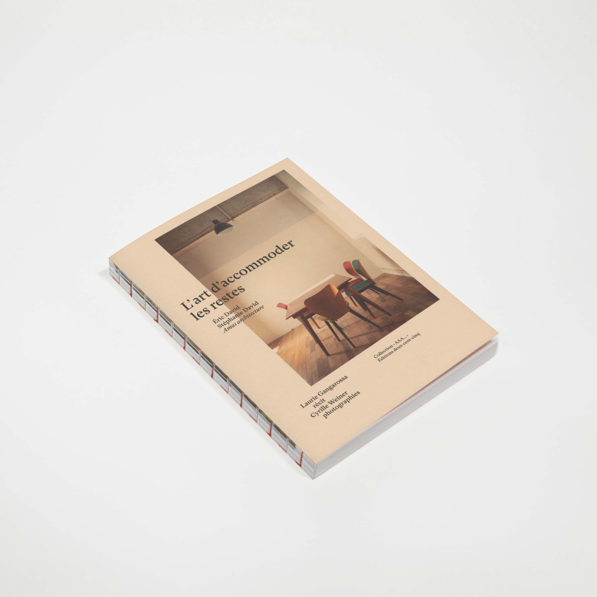 L’art d’accommoder les restes. Amas architecture – Éditions 205