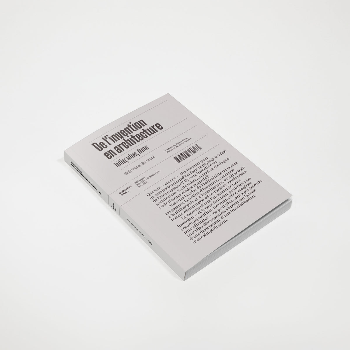 De l’invention en architecture. Initier, situer, durer – Éditions 205